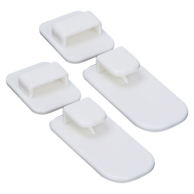 2pcs Wall Hanging Hook Bracket Remote Control Storage Box Sticky ...