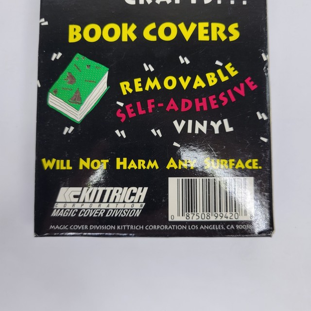 Kittrich Removable Book Covers School Self Adhesive 10 Rolls for sale ...