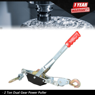2 Ton Come Along Hand Power Puller With Heavy duty Double gear | eBay