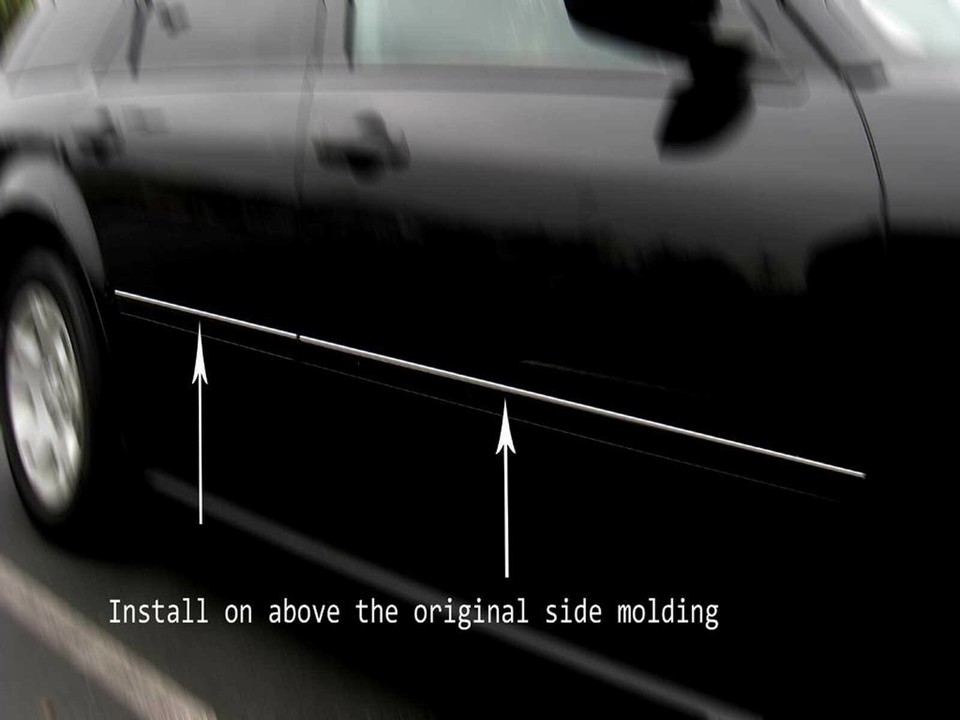 For Chevy AVALANCHE Chrome Body Side Molding Trim Kit 2007-2010 2011 ...