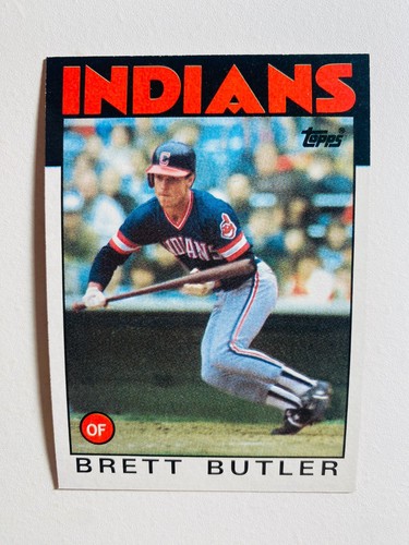 1986 TOPPS #149 BRETT BUTLER NM-MT MLB BASEBALL CARD | eBay