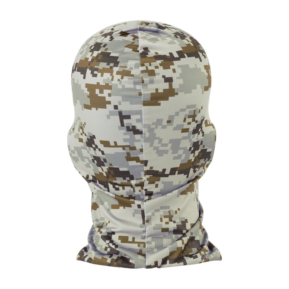 Tactical Camo Balaclava Full Face Mask UV Protection Hood Mask for Men ...