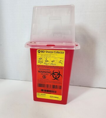 BD Sharps Collector 1.5 qt | eBay