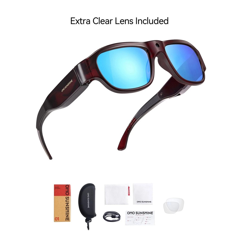 OhO Sunglasses: Blue Light & Transition Lenses & Everyday Life 64GB ...