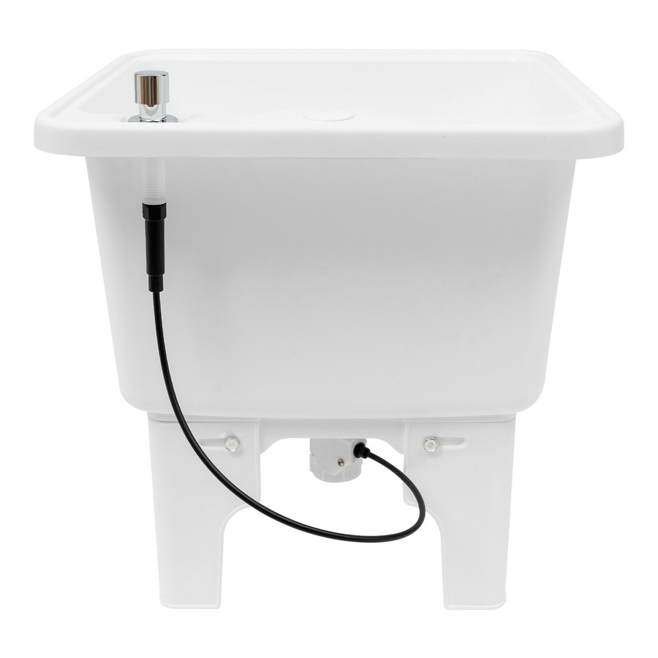 Mop Sink Service Basin Plastic Mop Sink Freestanding Sink 15.7" x 14" x ...