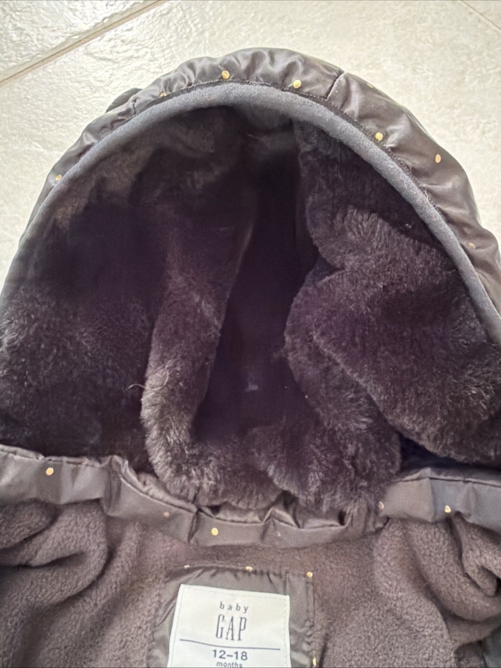 NWT Baby Gap Winter “Warmest Jacket” Moonless Night 12-18 Months ...