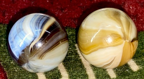 😎“Top Shelf” HTF Vintage Master “Tiger Eye” Marbles-Mint .61-.63 ...