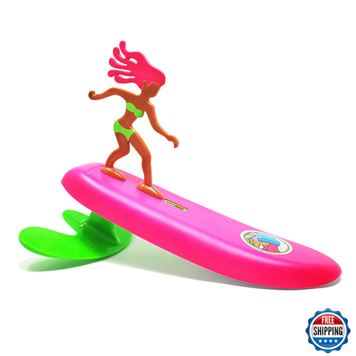 Surfer Dudes Classics Wave Powered Mini-Surfer & Surfboard Toy - Bali ...