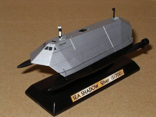 1/700 Stealth Ship : USS Sea Shadow "Silver" [USN] #6 SOTW1 : TAKARA | eBay