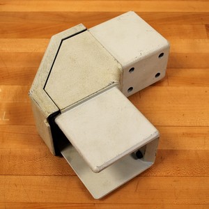 Unknown Manufacturer 90 Degree Cast Iron Wireway Junction Box. 2-3/4" x ...