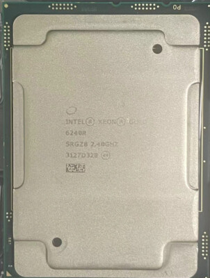 Intel Xeon Gold 6240R 24-core 2.4GHZ 35.75M 165W SRGZ8 LGA3647 CPU ...