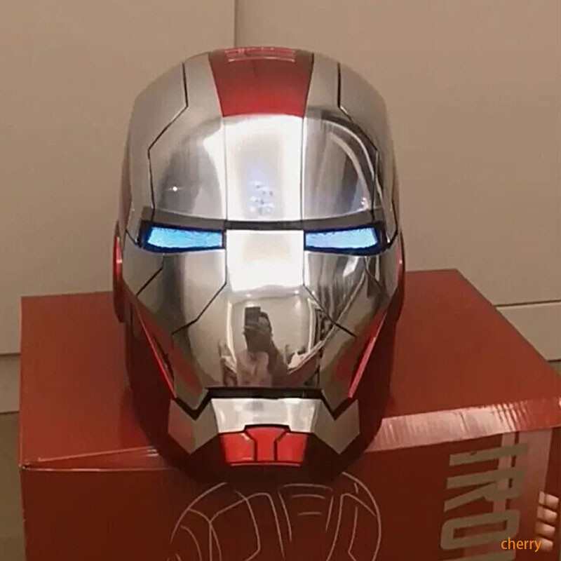 MK5 Iron Man Helmet Voice Touch Control Wearable Christmas Hallowmas ...