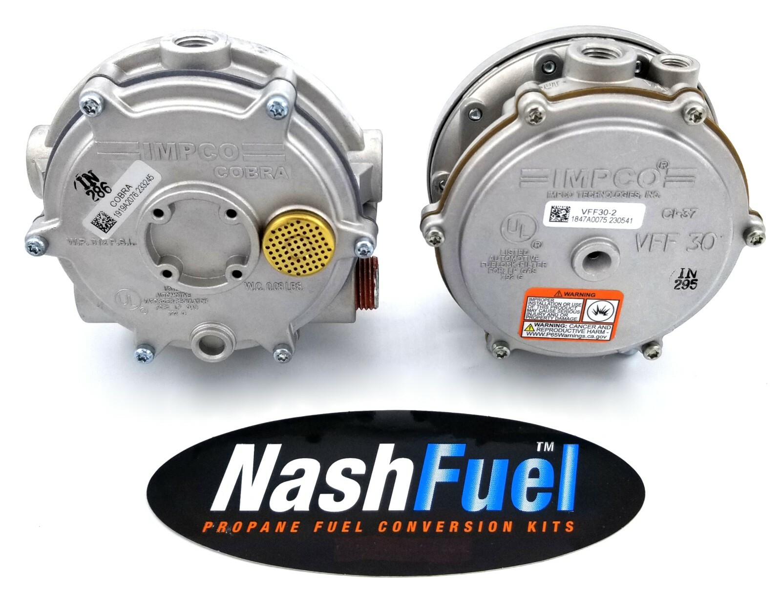 IMPCO COBRA VFF30-2 PROPANE REGULATOR CONVERTER LOCKOFF FORKLIFT MODEL ...