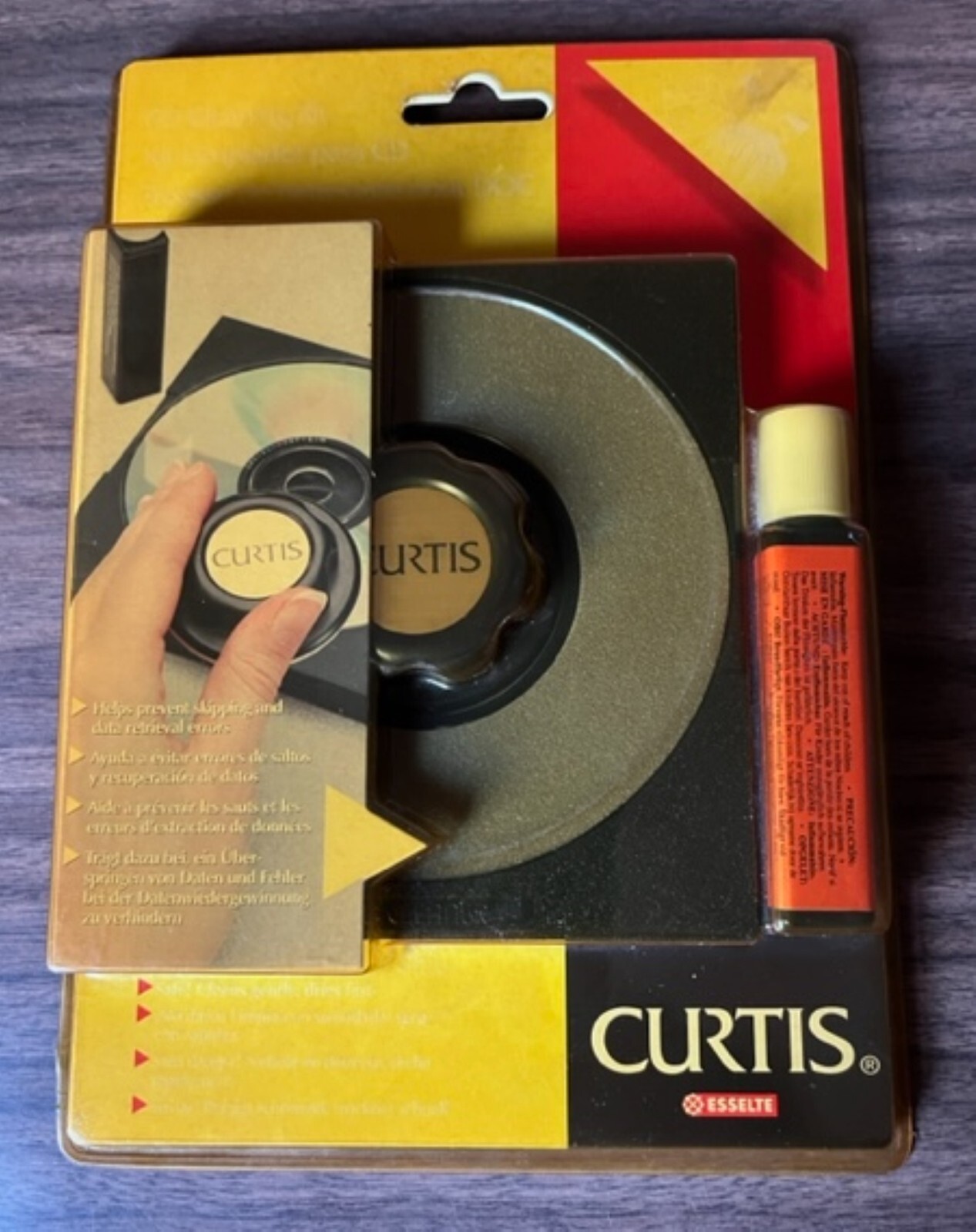 Curtis CD Cleaning Kit Esselte New Sealed CK6 67550 83495003206 | eBay