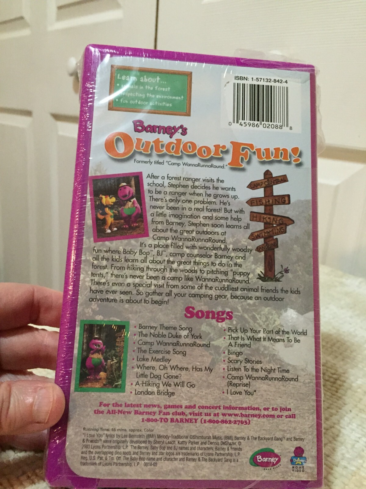 Barneys Outdoor Fun (VHS, 2003) for sale online | eBay