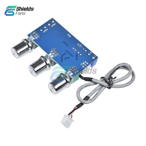 DC 12V 24V 80W*2 TPA3116D2 Dual Channel Digital Pre Amplifier Board ...