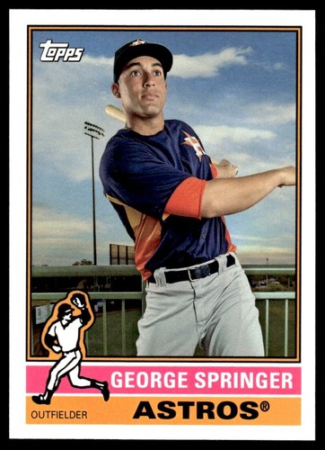 2015 Topps Archives Baseball Card George Springer Houston Astros #167 ...