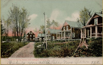 1910 Cold Spring House and Cottages Averill Vermont VT Postcard C32 | eBay