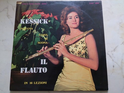 Kessick The Flute TEACHES HOW TO PLAY + NOTE-BOOKLET *DOLP* | eBay