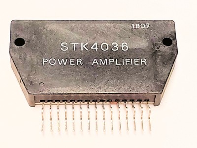 STK4036 "Original" SANYO Power Amplifier 15P SIP IC 1 PC | eBay