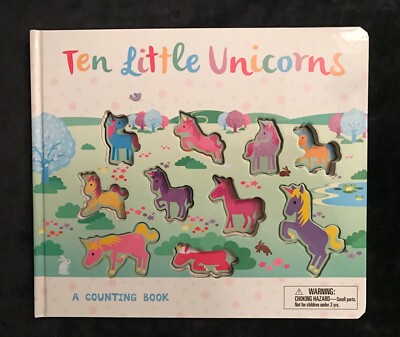 Ten Little Unicorns Brand New Hardcover Counting Book! Learn Numbers ...