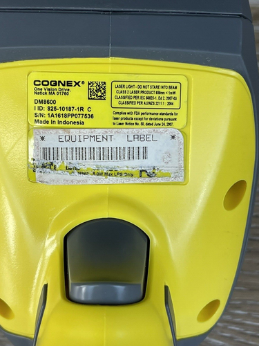 Cognex DM8600 Barcode Scanner for sale online | eBay