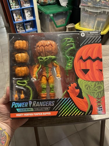 Hasbro Power Rangers Lightning Collection Mighty Morphin Pumpkin Rapper ...