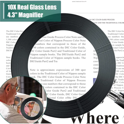 Magnifier LED Lamp for Jewelry Making and Inspection with 10X ...