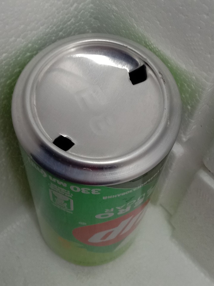 Empty 7UP Zero Sugar Can 330ml Ukraine 2024 Bottom Open Collectible | eBay