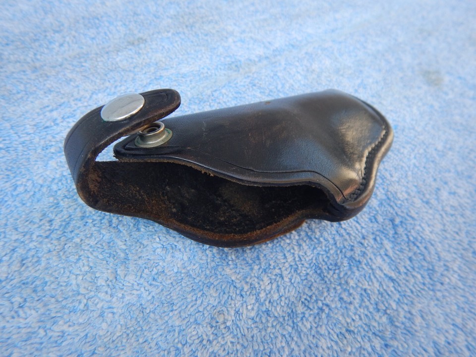 Bucheimer Detective Black Leather Holster B37A-42 Great Shape | eBay