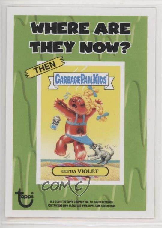 2011 Topps Garbage Pail Kids Flashback Series 2 Tanya Hide #77b 8d2 | eBay