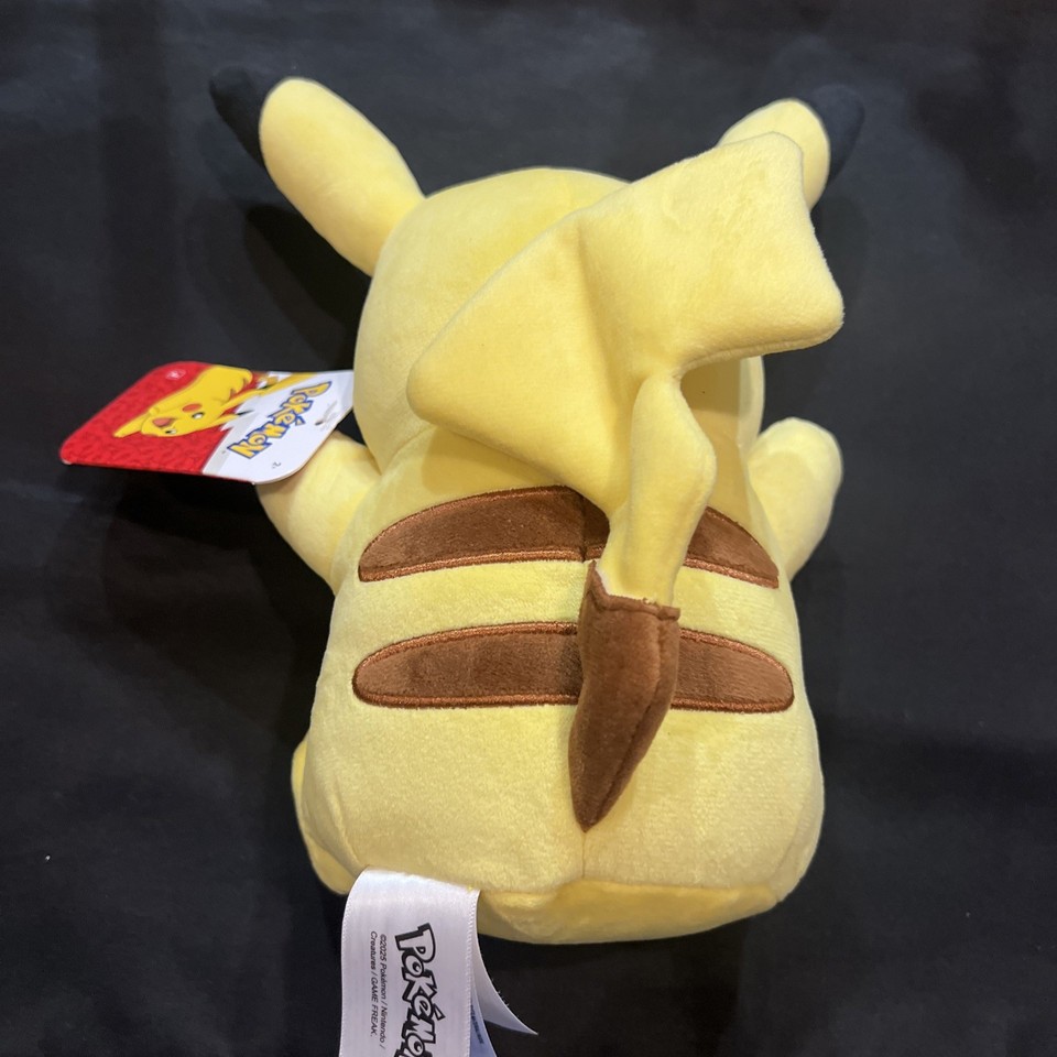 Pokemon 8In Plush Pikachu Open Eyes and Mouth New With Tags! As ...