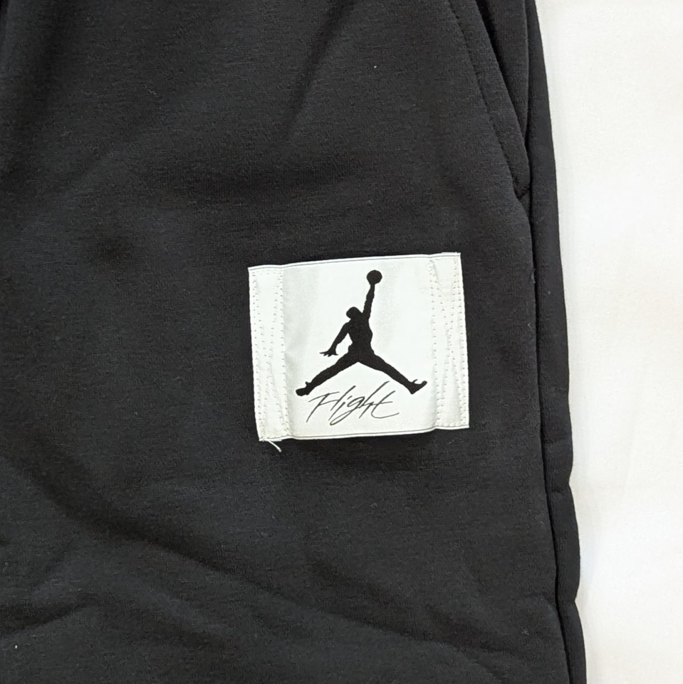 Nike Jordan Flight Fleece Sweatpants Black Sail Men’s XL NWT DQ7469-010 ...
