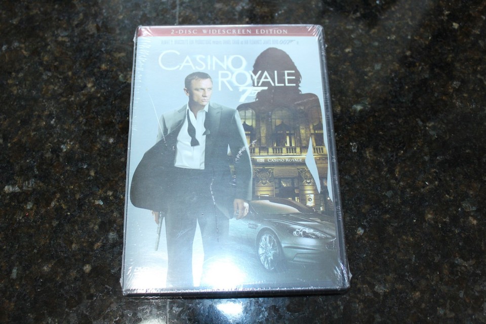 James Bond Casino Royale 007 DVD 2 Disc English, French, Spanish BOGO ...