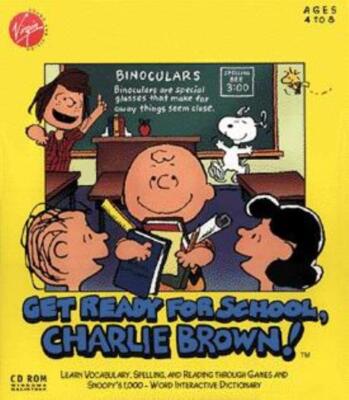 Get Ready For School, Charlie Brown PC MAC CD learn word spelling game ...