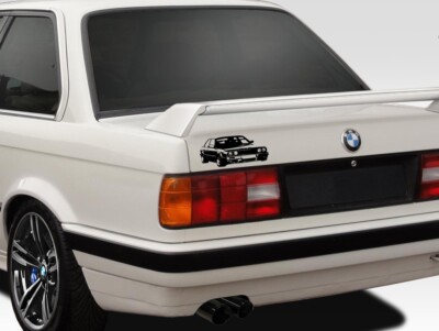 2x BMW E30 VINYL decal STICKER 3 series | eBay