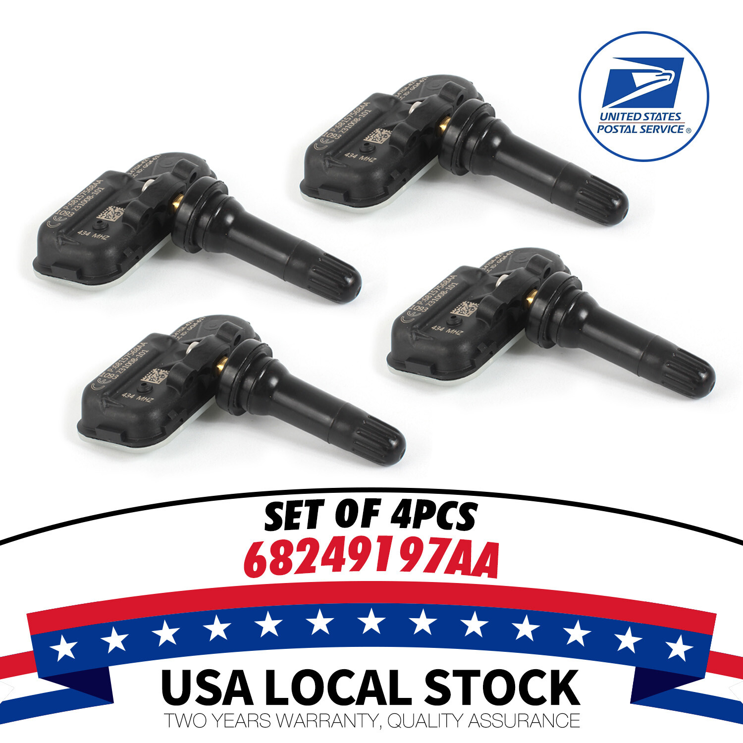 Premium TPMS Fit for 2014-2021 Dodge Ram 1500 Tire Pressure Sensor ...