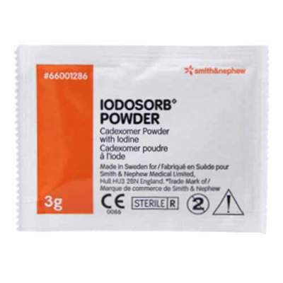 Iodosorb Cadexomer Powder Sachets 3g x 7 | eBay UK