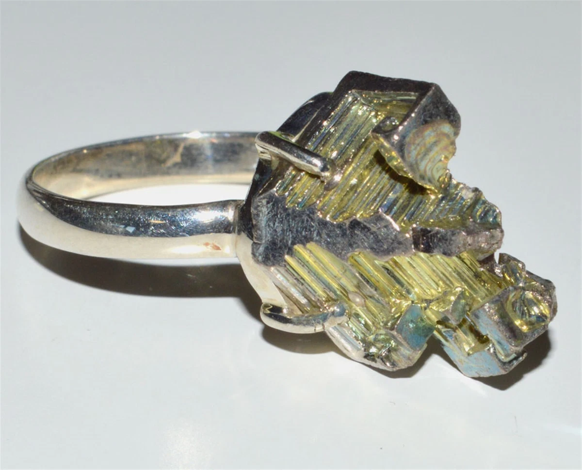 Bismuth Crystal Ring