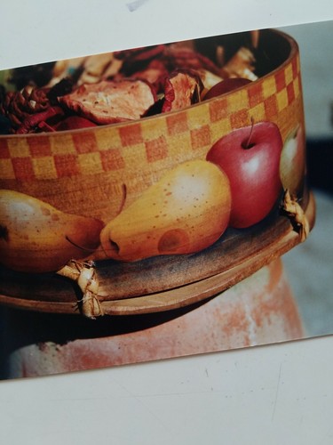 LINDA LOCK APPLE FRUIT BASKET ACRYLIC PATTERN PACK BIGINNER | eBay