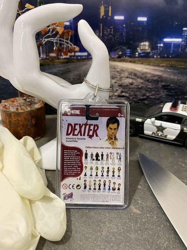 Dexter Morgan Action Figure - Tribute Keychain - Novelty Key Ring | eBay