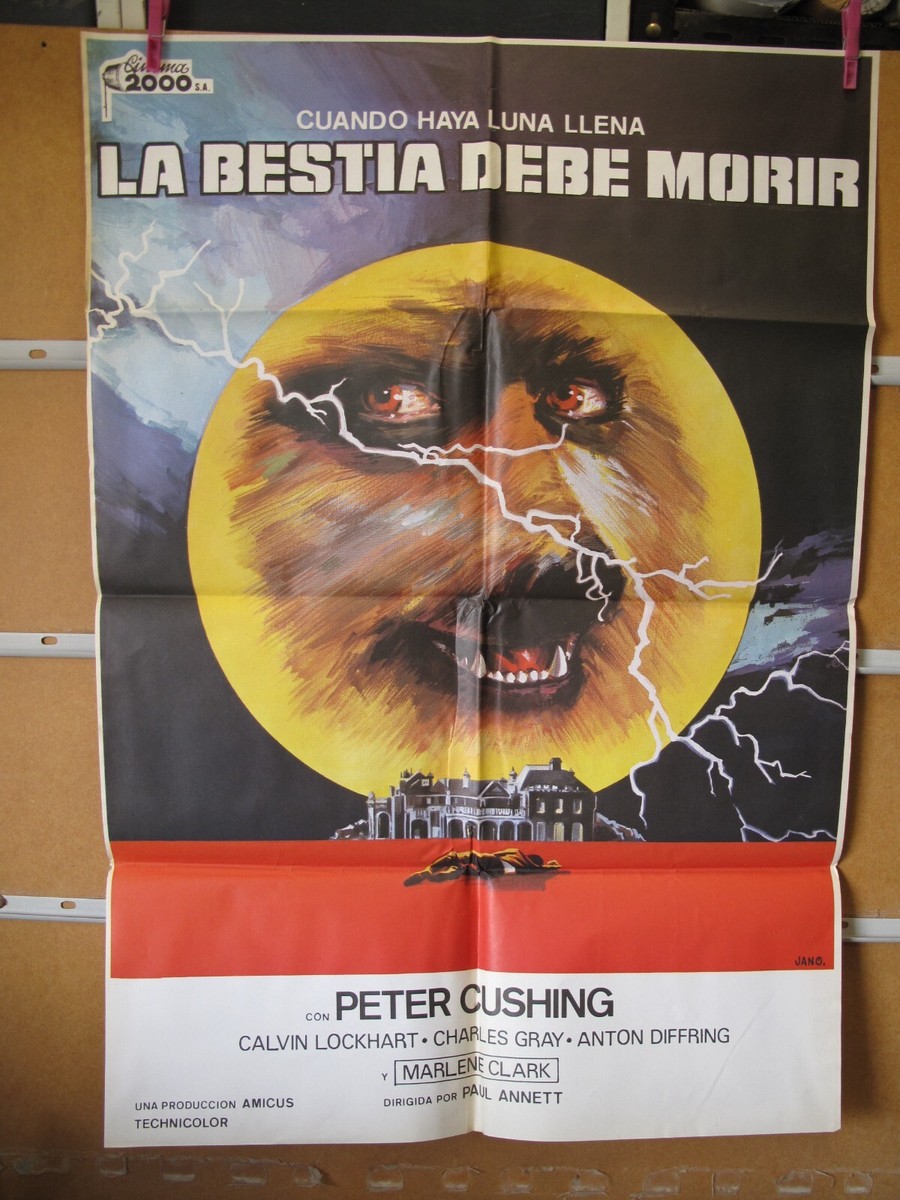 Charles Calvin Lockhart The Beast Must Die [Black Werewolf] *** (1974,