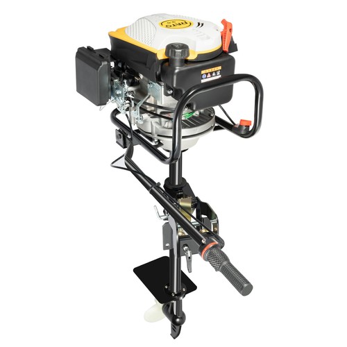 4-Stroke 9 HP Outboard Motor Gas powered Boat Engine With Air Cooling ...