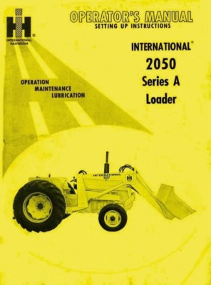 International 2050 Series A Loader 454 574 2400-A 2500-A 2050A ...