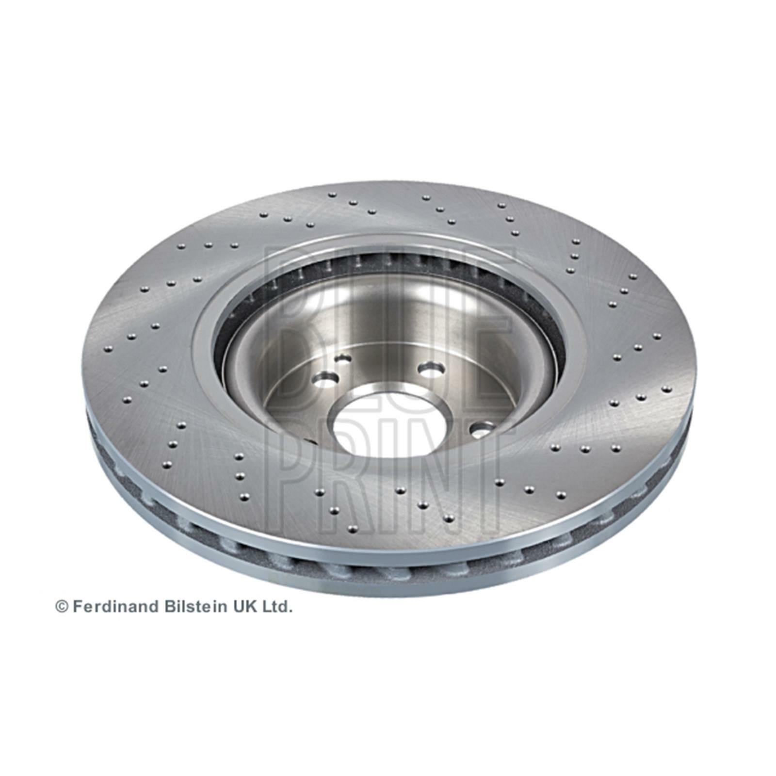 2x BLUE PRINT Brake Disc ADU174356 Front FOR S-Class SL E-Class Genuine ...
