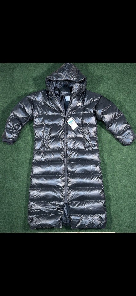 Women's Nike Size XL Therma-Fit Down-Fill Full Length Puffer Parka ...