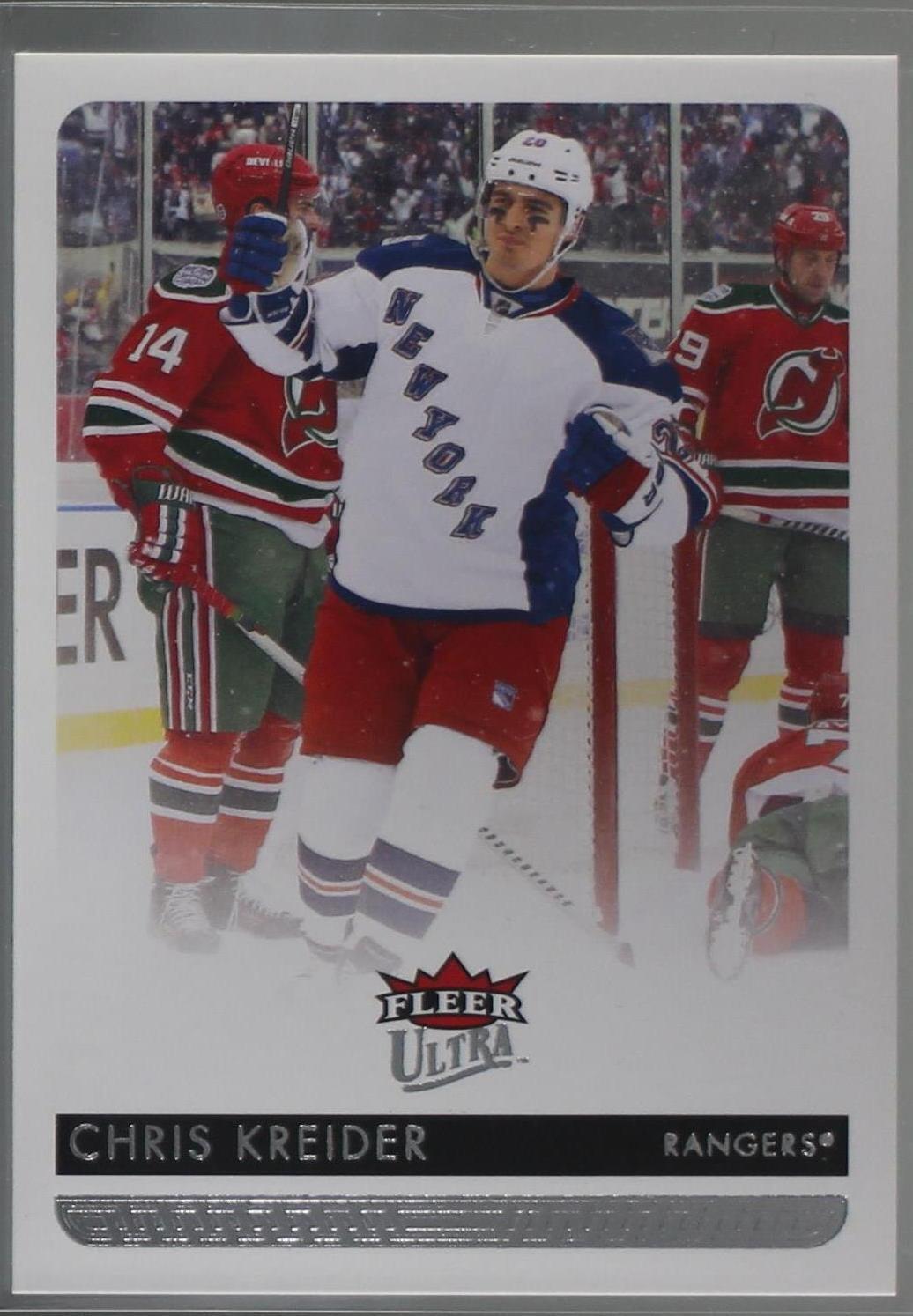 2014-15 Fleer Ultra - Chris Kreider #116 New York on Sweater for sale ...
