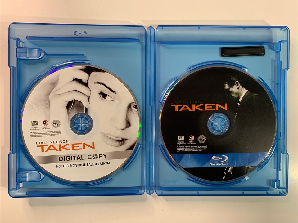 Taken (Blu-ray Disc, 2009, 2-Disc Set, Extended Cut; Includes Digital ...