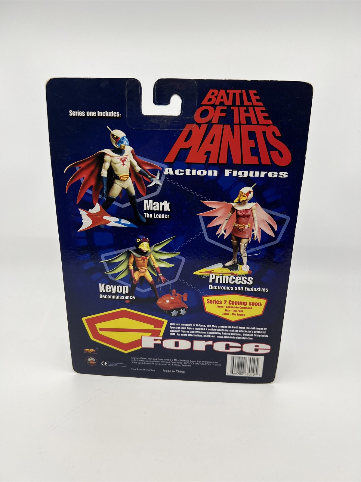 KEYOP Figure Variant Diamond Select G FORCE BATTLE OF THE PLANETS ...