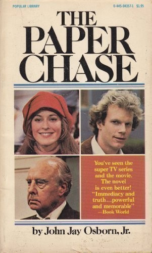 THE PAPER CHASE By John Jay Osborn *Excellent Condition* | eBay